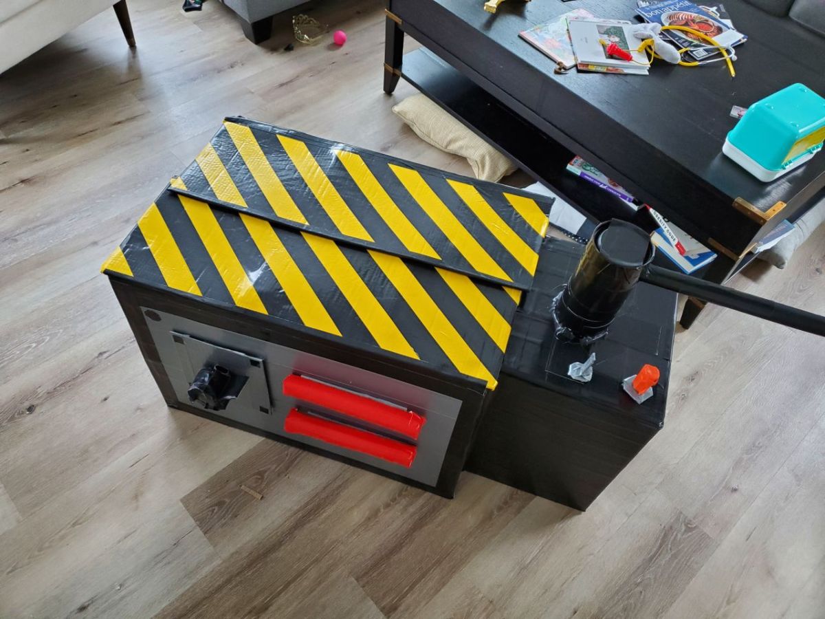 Giant Cardboard Ghost Trap – Seritech Workbench