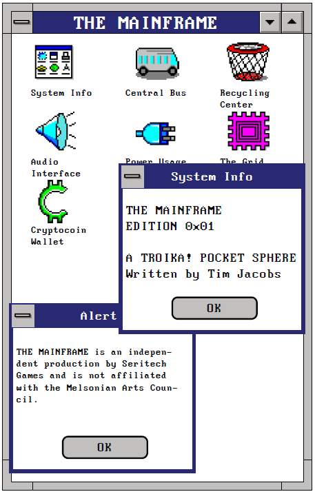 Game Release – THE MAINFRAME – Seritech Workbench